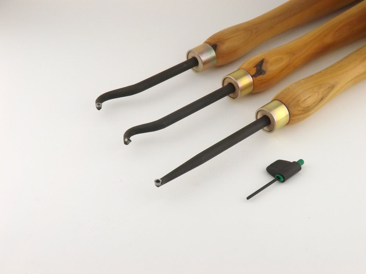Hunter Tool Systems #1 Hollowing Tool 3pc Set – Buffalo Woodturning ...
