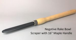 Robust - Negative Rake Scraper w/Maple Handle or Un-Handled – Buffalo ...